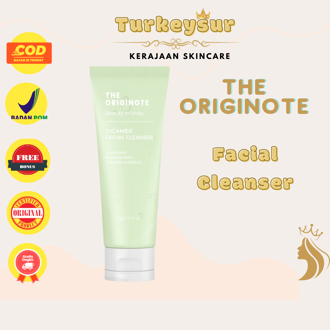 The Originote Cicamide Facial Cleanser 70gr - Face Wash Sabun Cuci Muka ...