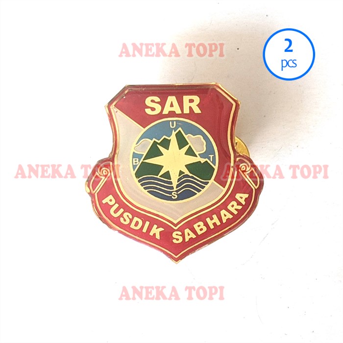 Brevet Pin Logo SAR Pusdik Sabhara - Lencana Logo SAR Pusdik Sabhara ...