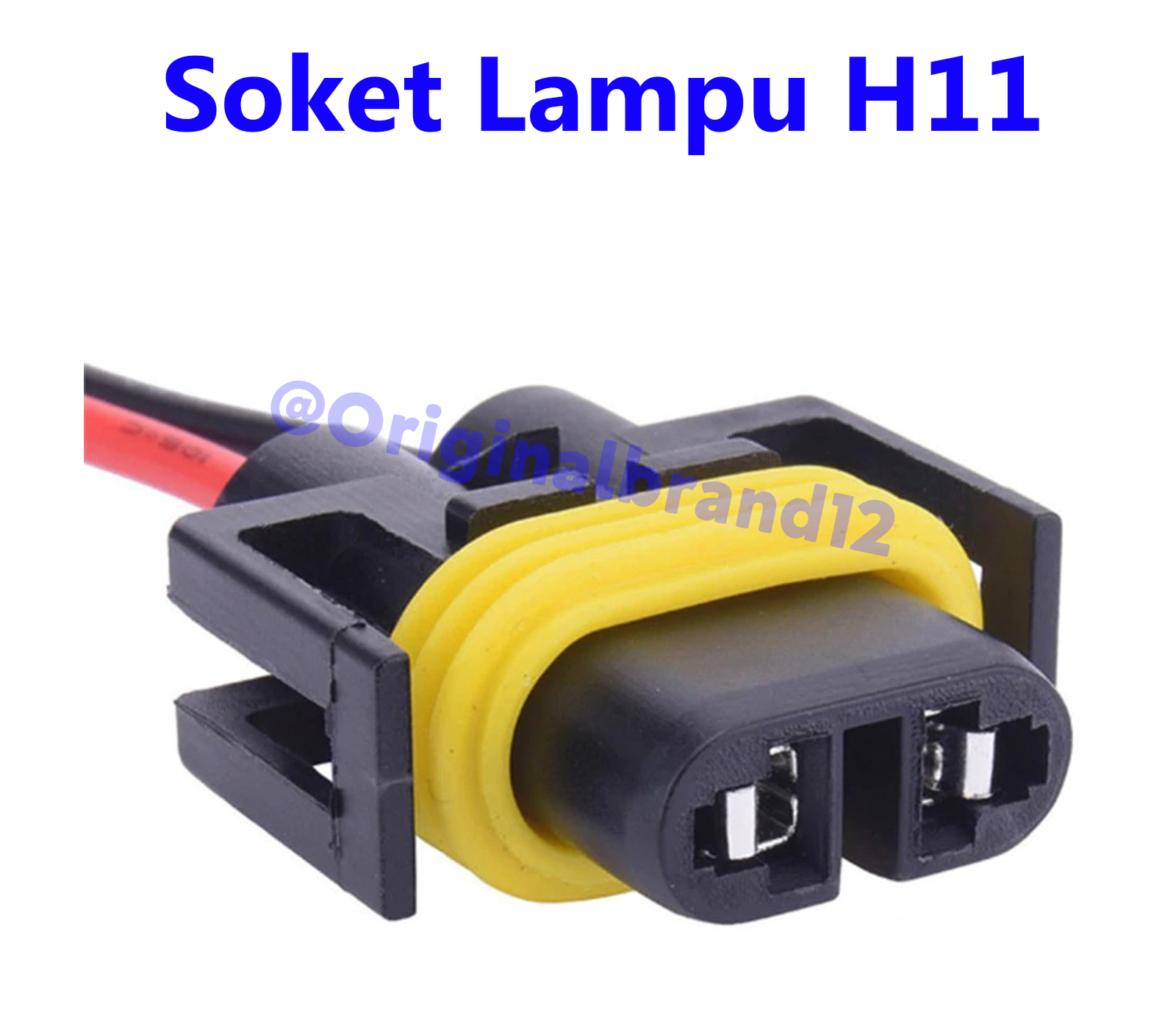PNP Socket Soket Bohlam H11 Socket Foglamp H11 Harga 1 pcs | Lazada ...