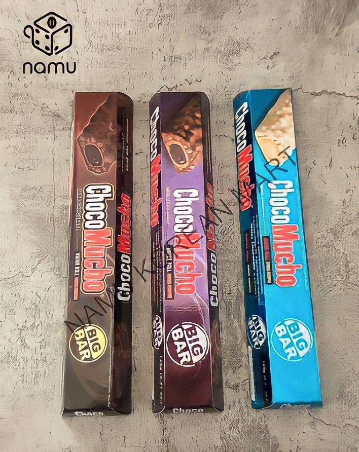 Choco Mucho Big Bar Wafer Roll / Cereal Crispies 125gr / White ...