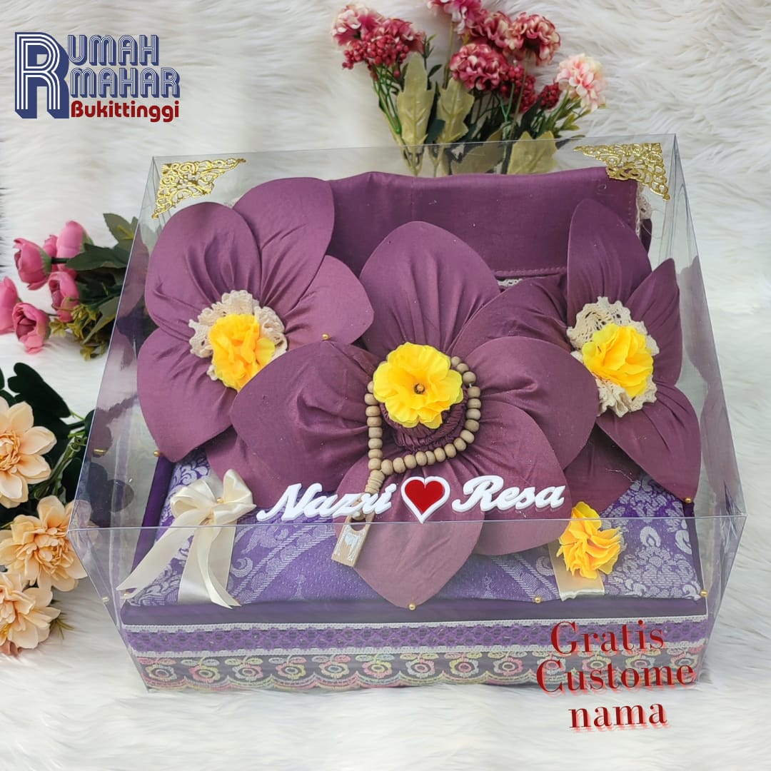 MAHAR SEPERANGKAT ALAT SHOLAT/BISA KUSTOM NAMA/SESERAHAN NIKAH ...