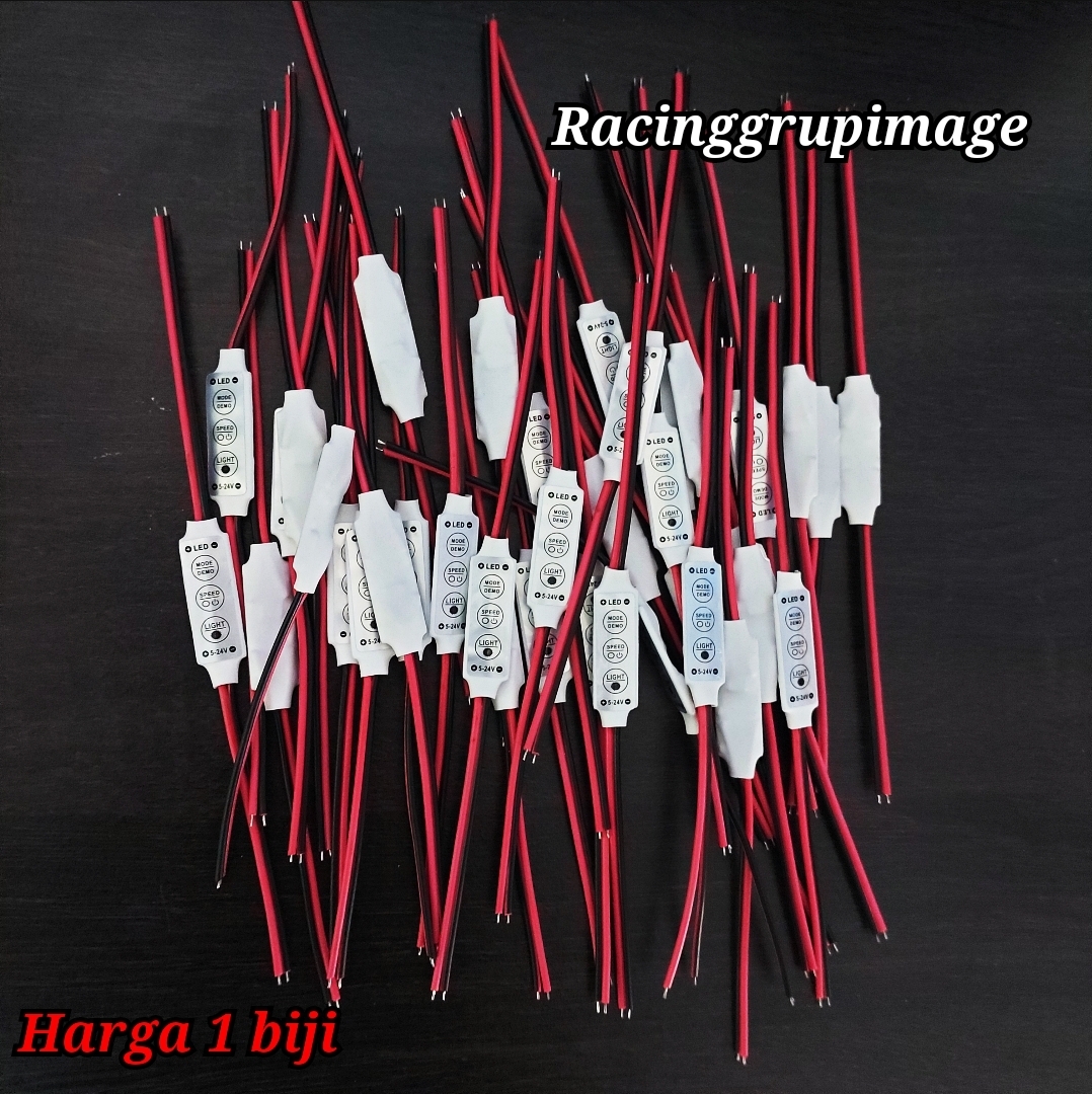 Modul Led Mini Dimmer Controller Kedip Strobo 6 Mode 6 Speed 12-24V 6A ...