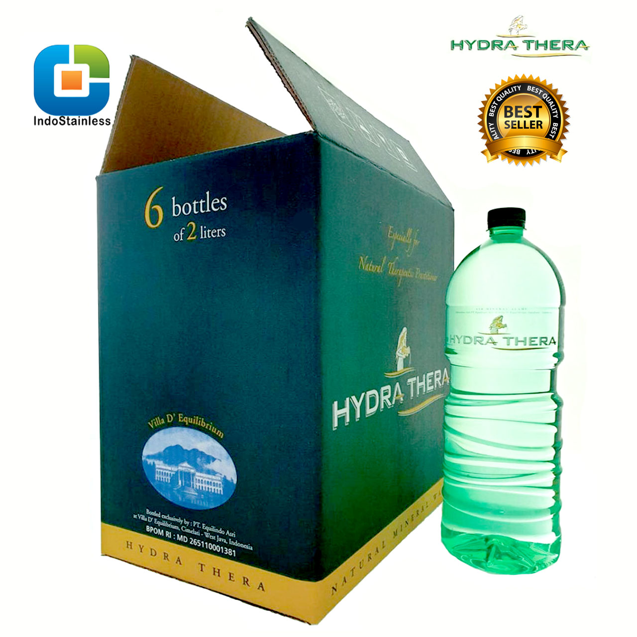 HYDRA THERA MINERAL WATER / HYDRA THERA MINERAL WATER 2L DUS (6 BOTOL ...