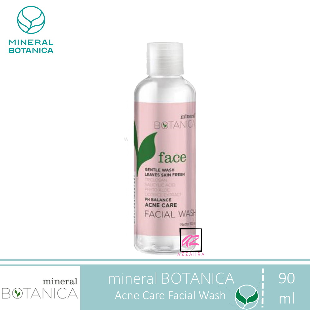 Mineral botanica acne care facial wash store