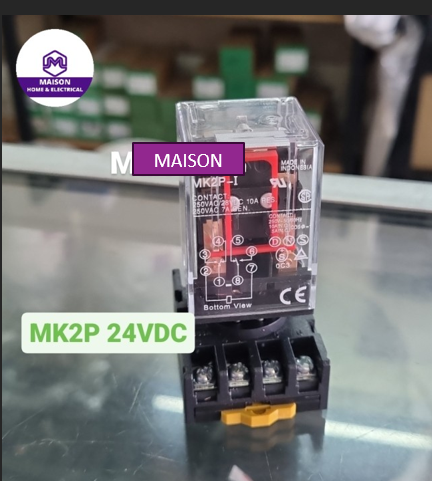 Relay MK2P 24VDC + Socket - 8 PIN / MK2P-I 24VDC / MK2P 24V | Lazada ...