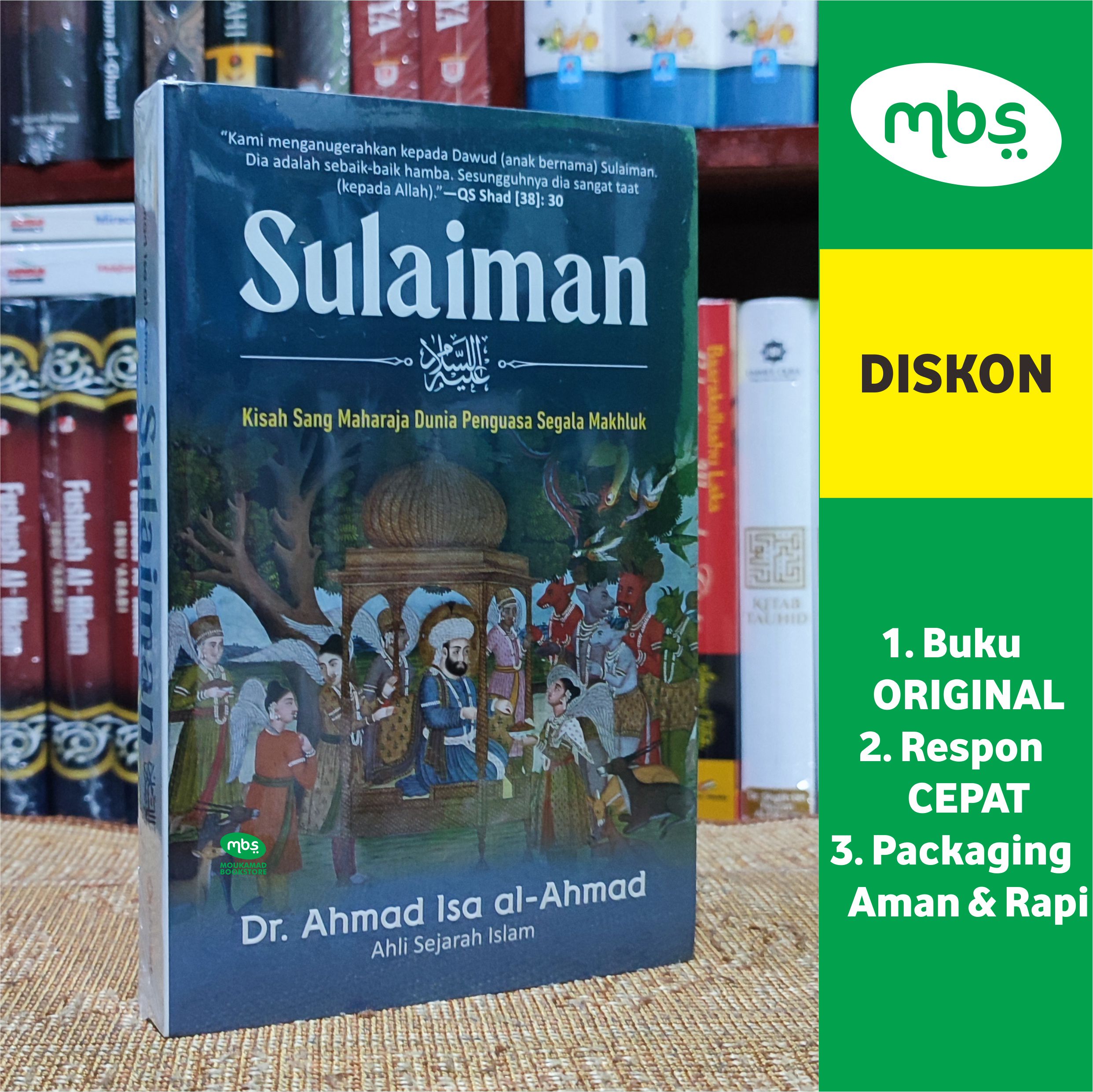 BUKU SULAIMAN - Kisah Sang Maharaja Dunia Penguasa Segala Makhluk - Dr ...