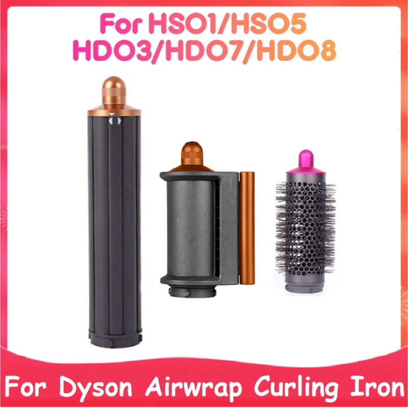 For Dyson Airwrap Curling Iron Anti-Flying Nozzle Cylinder Comb and 2 ...