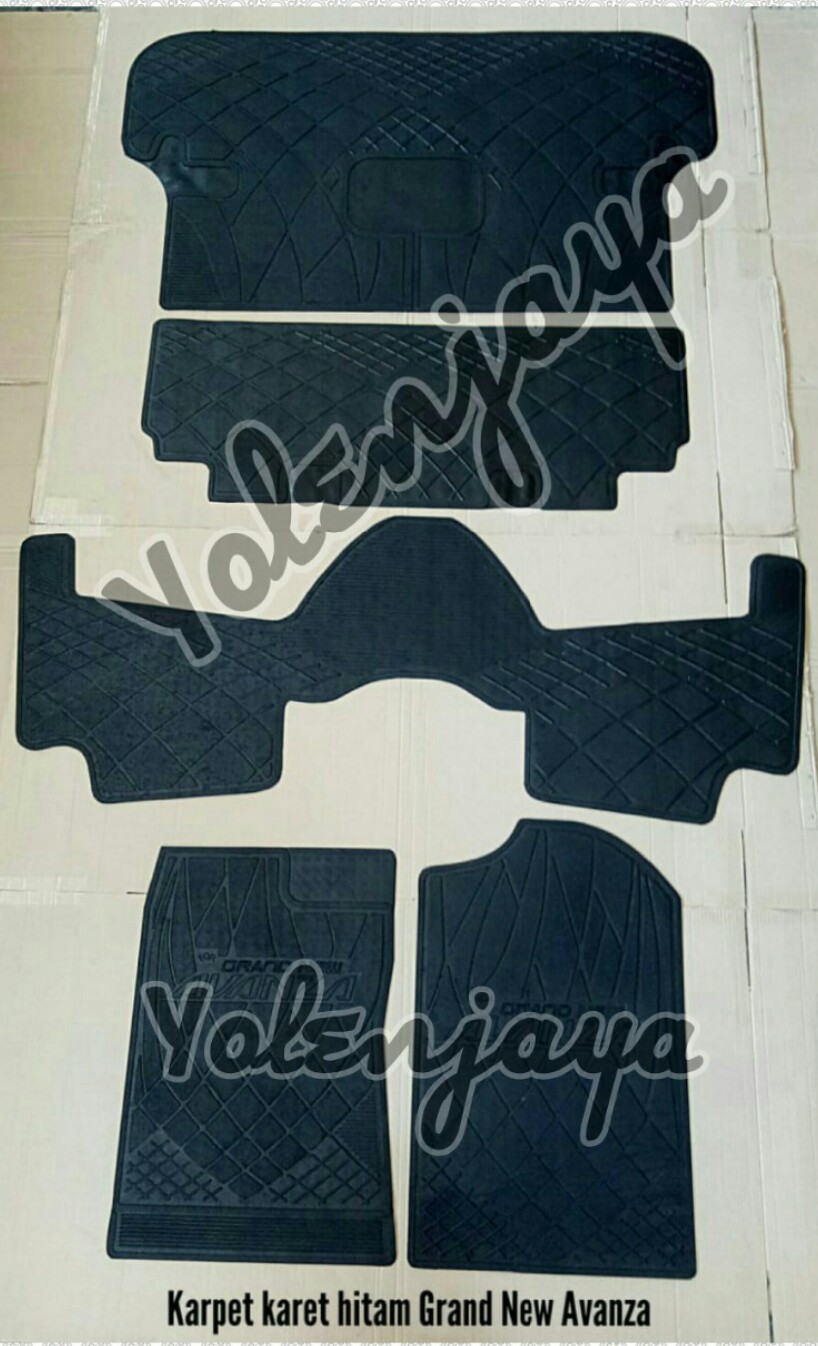 Karpet Karet Hitam Grand New Avanza | Lazada Indonesia