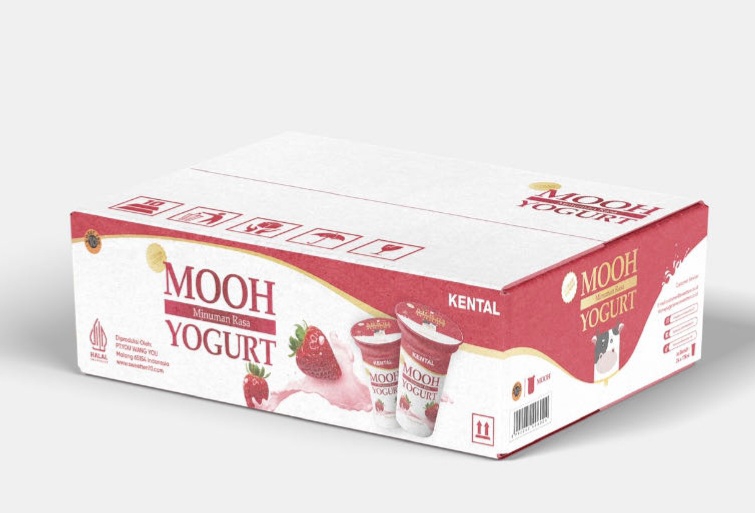 MOOH YOGURT 175ML RASA ORIGINAL 1 KARTON 24PCS | Lazada Indonesia