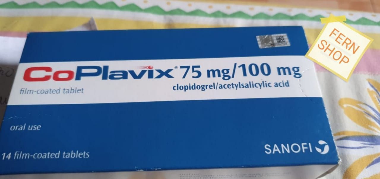 COPLAVIX 75mg/100mg Isi 14 Tablets Obat Pengencer Darah | Lazada Indonesia