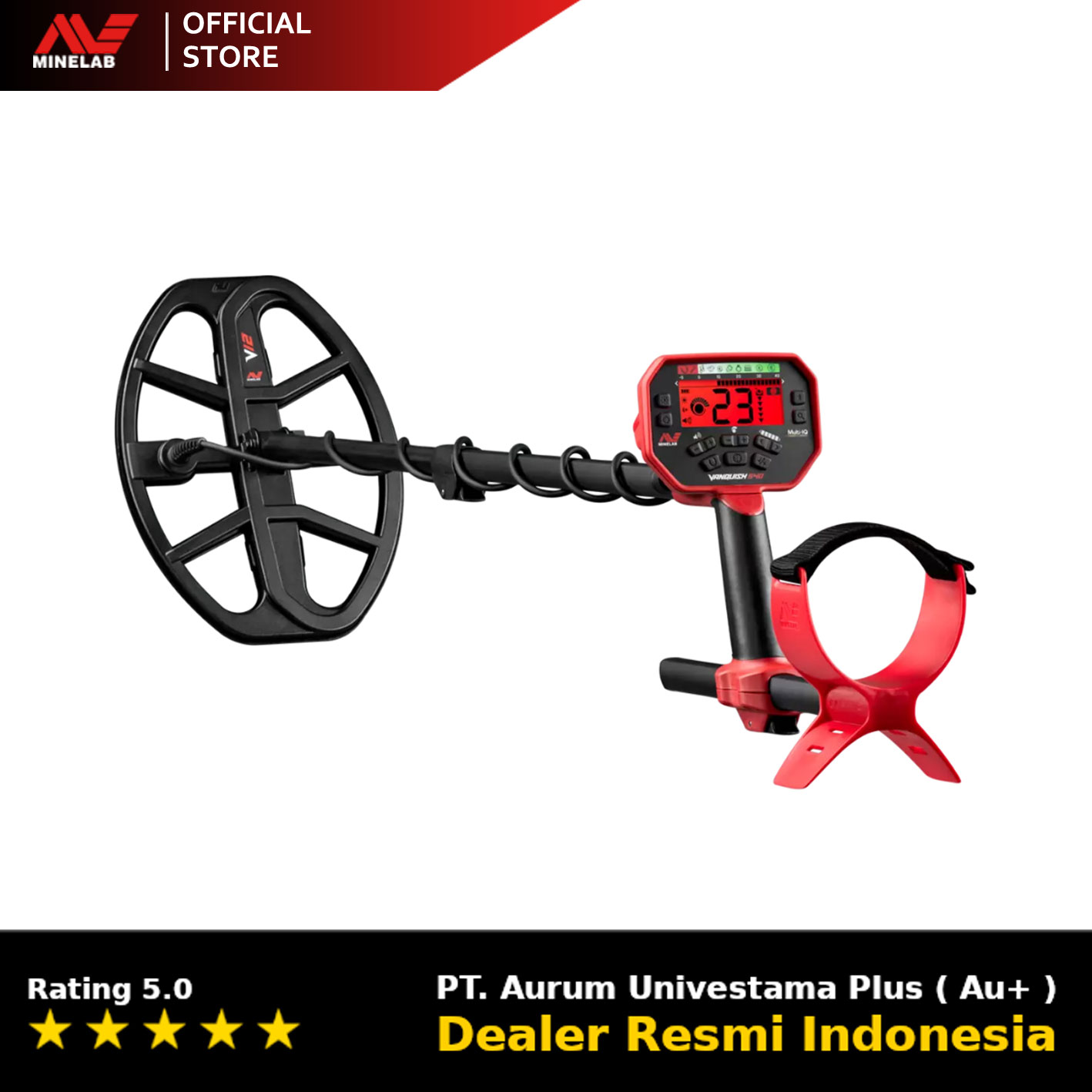 Minelab Vanquish 540 Pro Bekas RESMI - Metal Detector - Detektor Emas ...