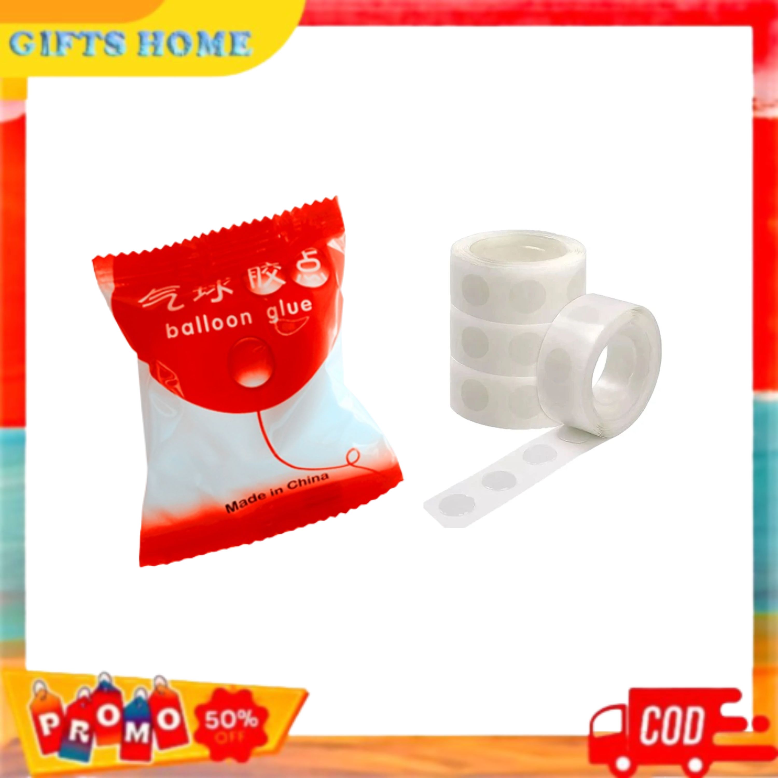 (Gifts Home) Lem balon / perekat balon latex/perekat balon foil di ...