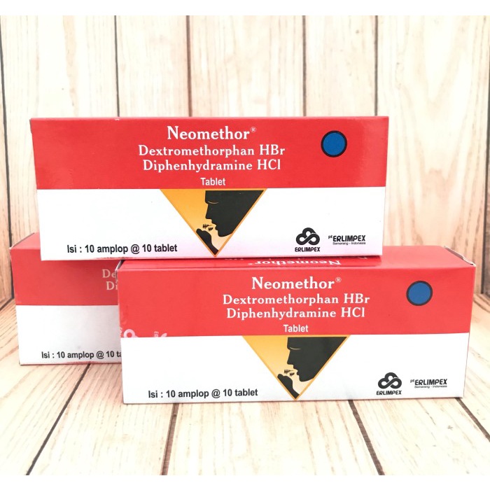 Neomethor Box isi 100 tablet/ Obat Batuk Pilek | Lazada Indonesia