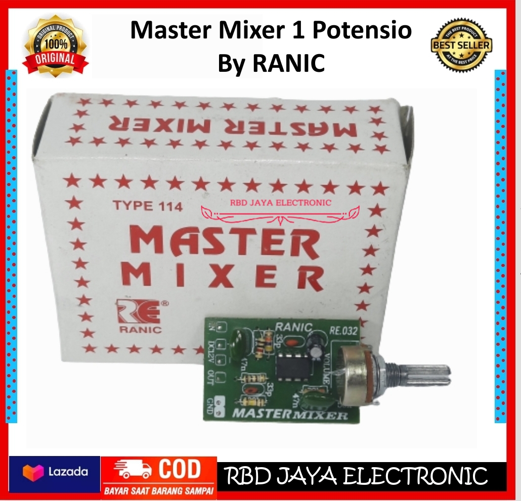 Kit Master Mixer 1 Potensio | Lazada Indonesia