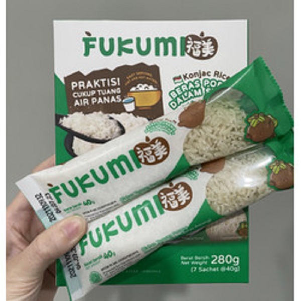 Fukumi konjac rice box 280gr (Beras INSTANT tinggal seduh) | Lazada ...