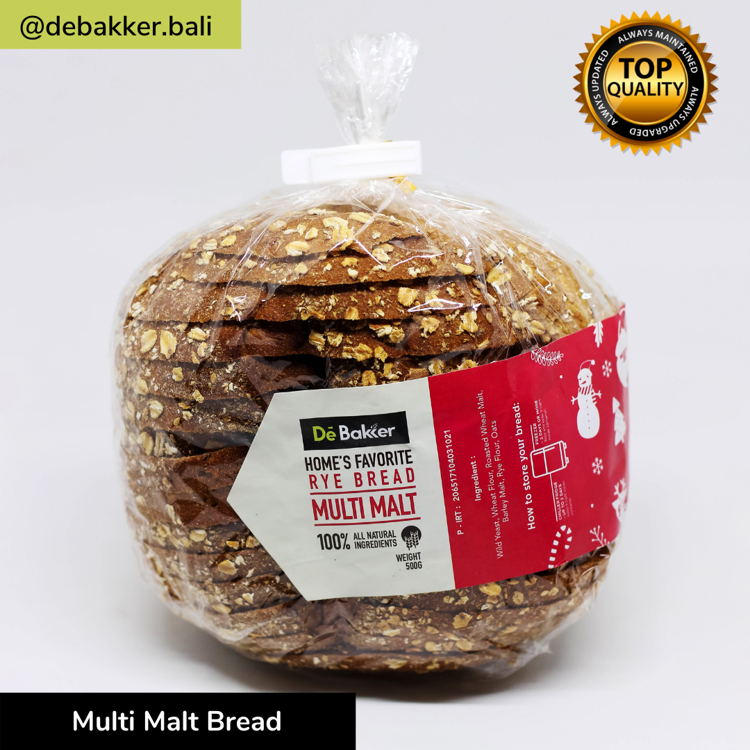 De Bakker Multi Malt Bread Roti | Lazada Indonesia