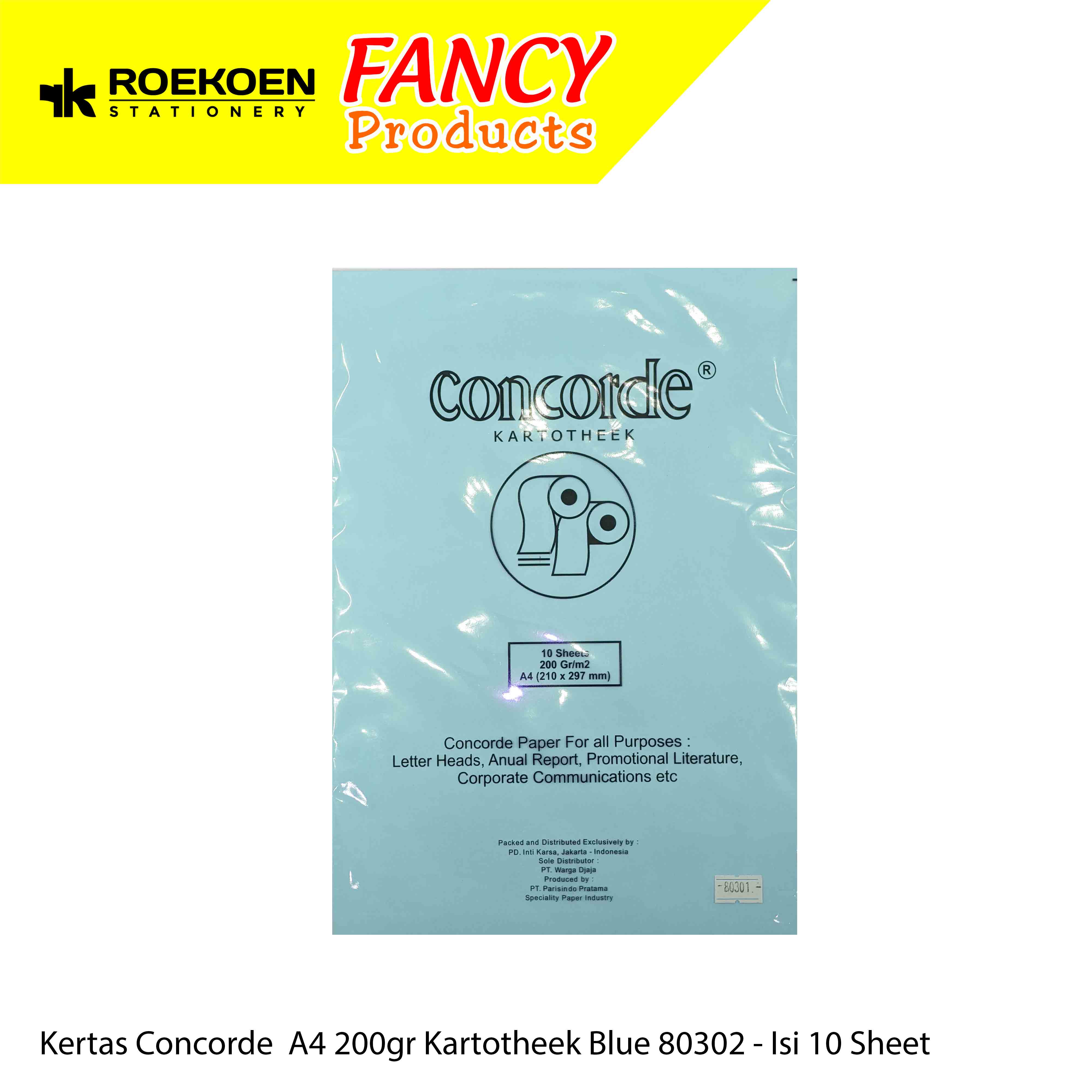 Concorde Kartotheek Kertas Cover Tekstur Kulit Jeruk A4 200gr (10 ...