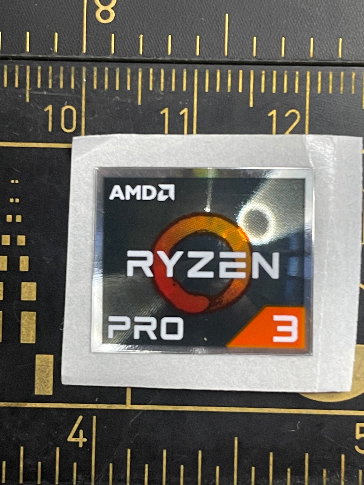 Sticker stiker AMD Ryzen 3 pro ori | Lazada Indonesia
