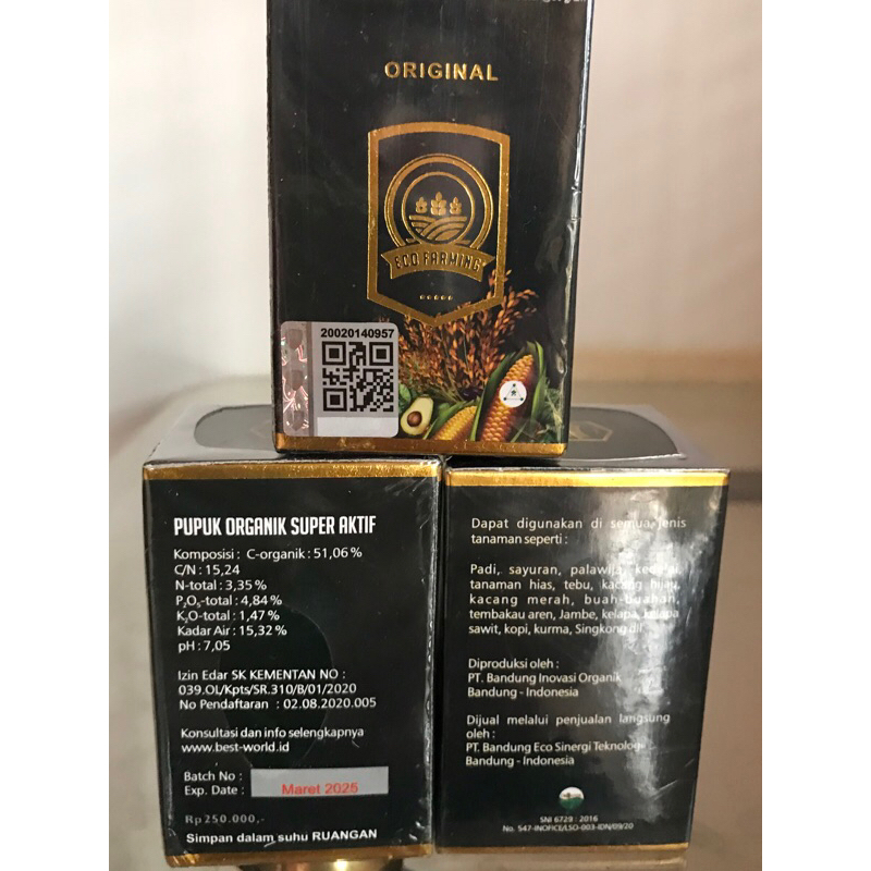Pupuk Eco Farming Original Pupuk Organik Obat Buah Padi Sawit Pupuk ...