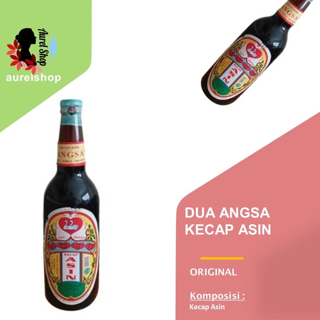 DUA ANGSA Kecap Asin kemasan Botol 600 ml | Lazada Indonesia