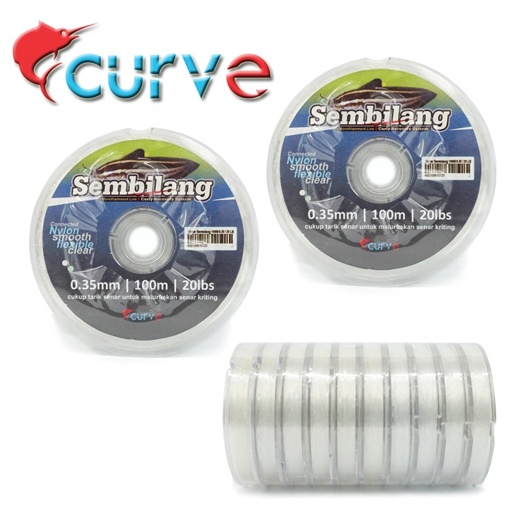 Senar Curve Sembilang 100m | Lazada Indonesia