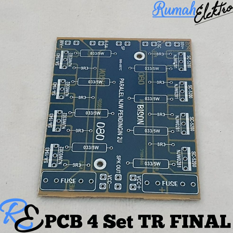 PCB TR Final 4 set NJW...Toshiba dan Sejenisnya | Lazada Indonesia