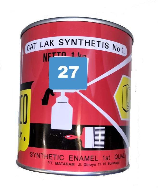 Cat Sintetis Enamel Paint 1 kg Cat Minyak Kayu Besi Pagar EMCO 1kg - 32 ...