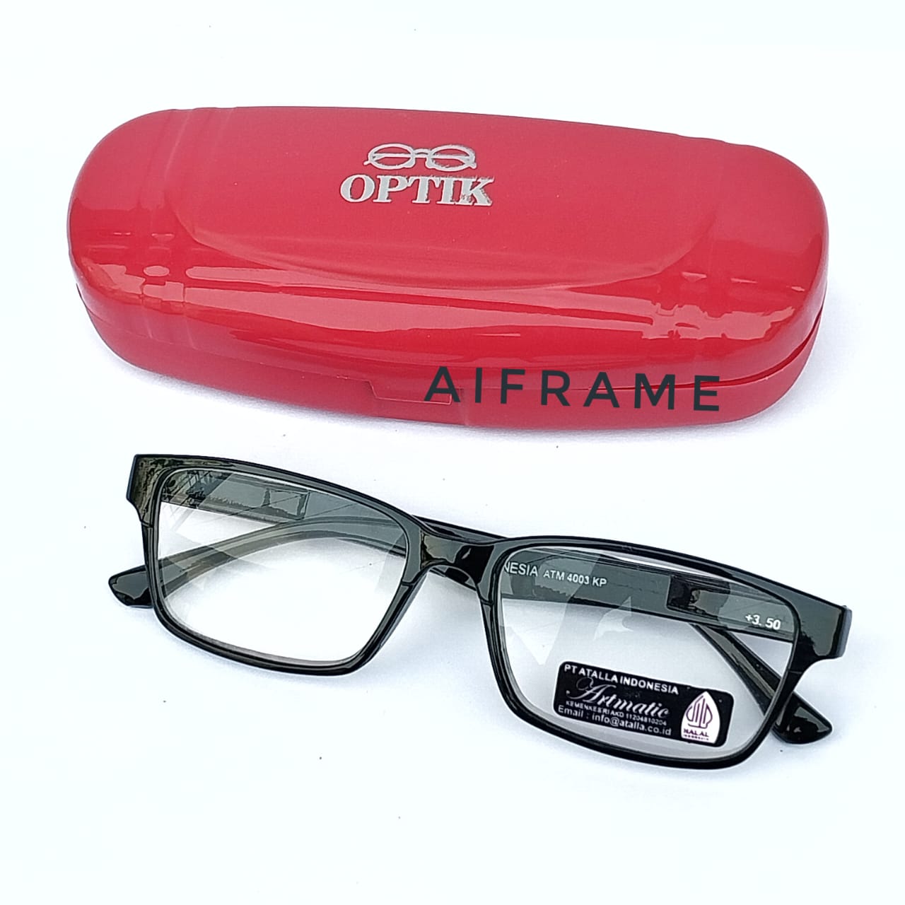 Kacamata Baca Plus Untuk Baca Jarak Dekat ATM 4003 KP Gagang Pakai Per ...