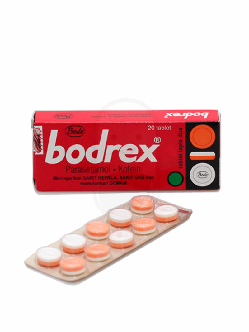 OBAT BODREX 10S PER STRIP / OBAT WARUNG / OBAT SAKIT KEPALA / BODREX ...