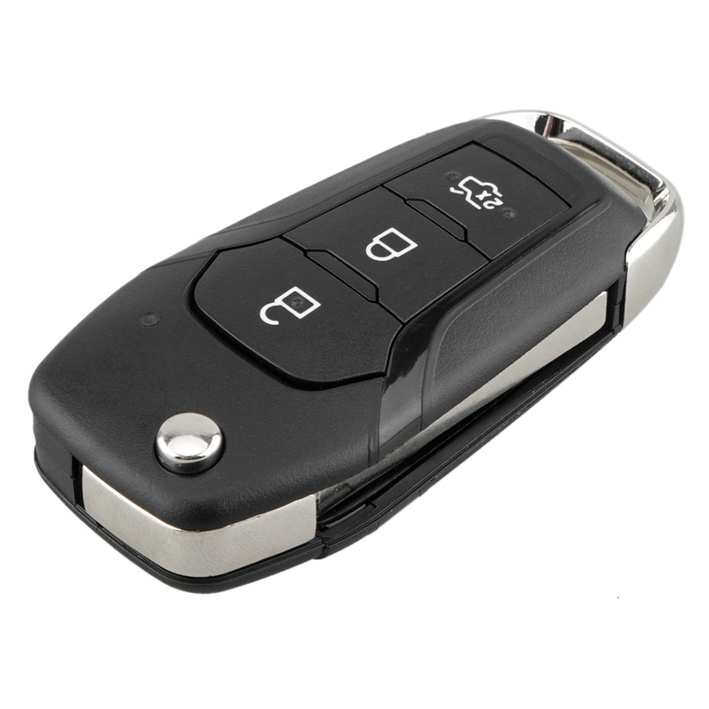 Car Smart Remote Key 2 Button 433Mhz Fit for Ford Ranger F150 2015 2016 ...