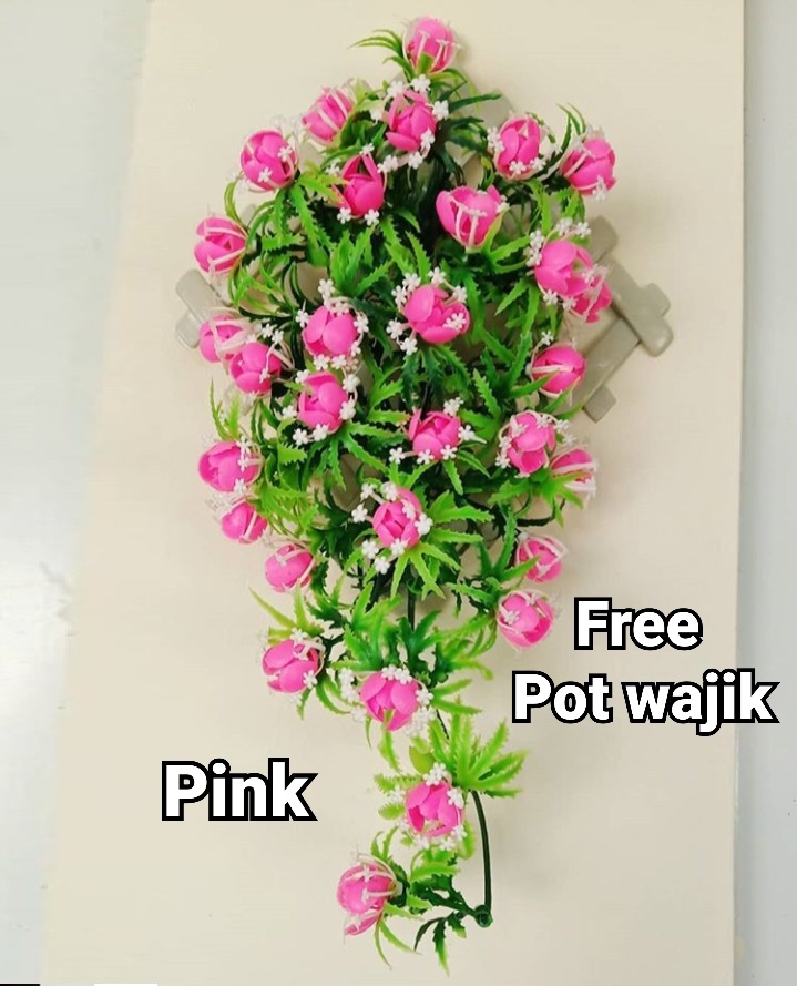 Bunga Rambat Karmelia Gantung Plastik Artificial Palsu / Bunga Rambat ...