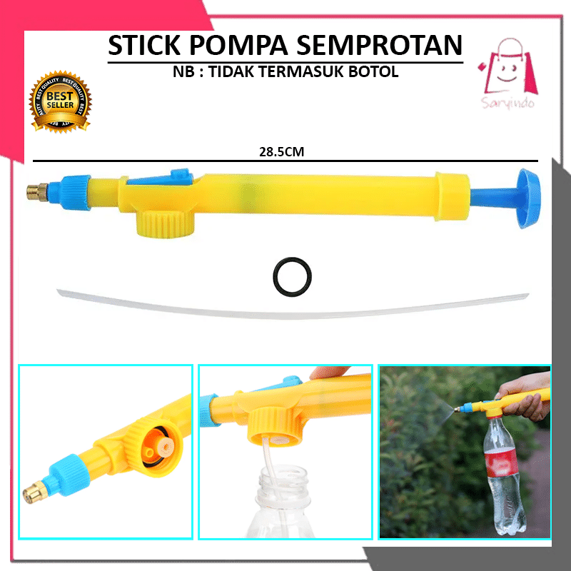 KEPALA SEMPROTAN TANAMAN BUNGA / STICK SPRAYER BOTOL MANUAL SERBAGUNA ...
