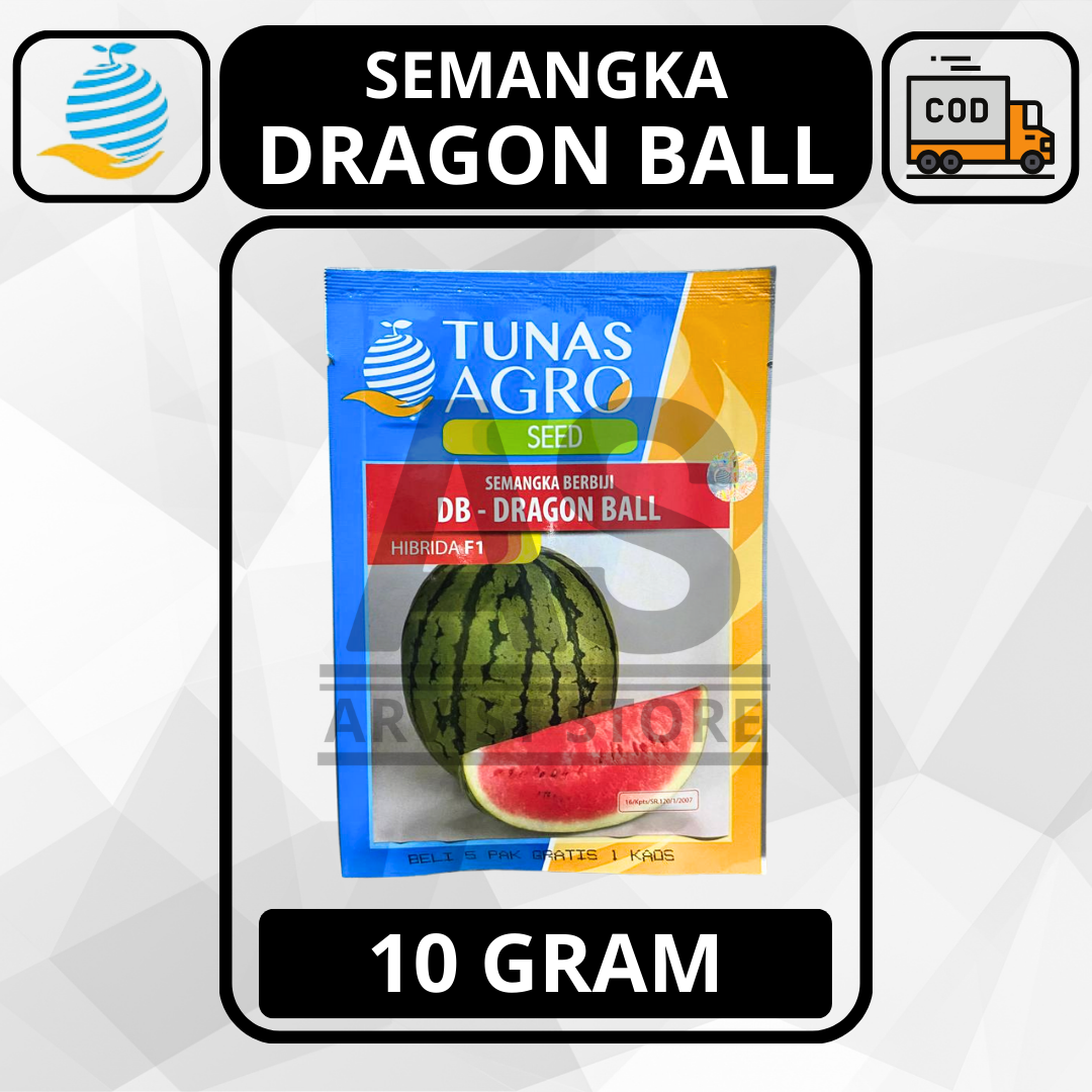 Benih Semangka Berbiji DB Dragon Ball 10 Gram Tunas Agro Seed | Lazada Indonesia