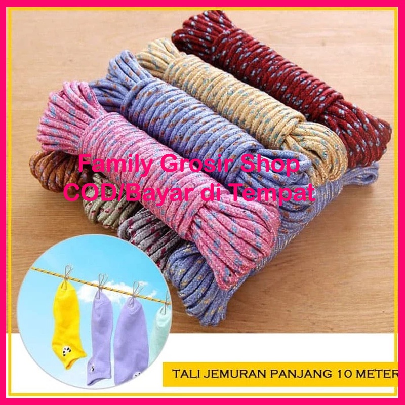 Tali jemuran baju 5 meter berlubang, Tambang jemuran, Clothes line ...
