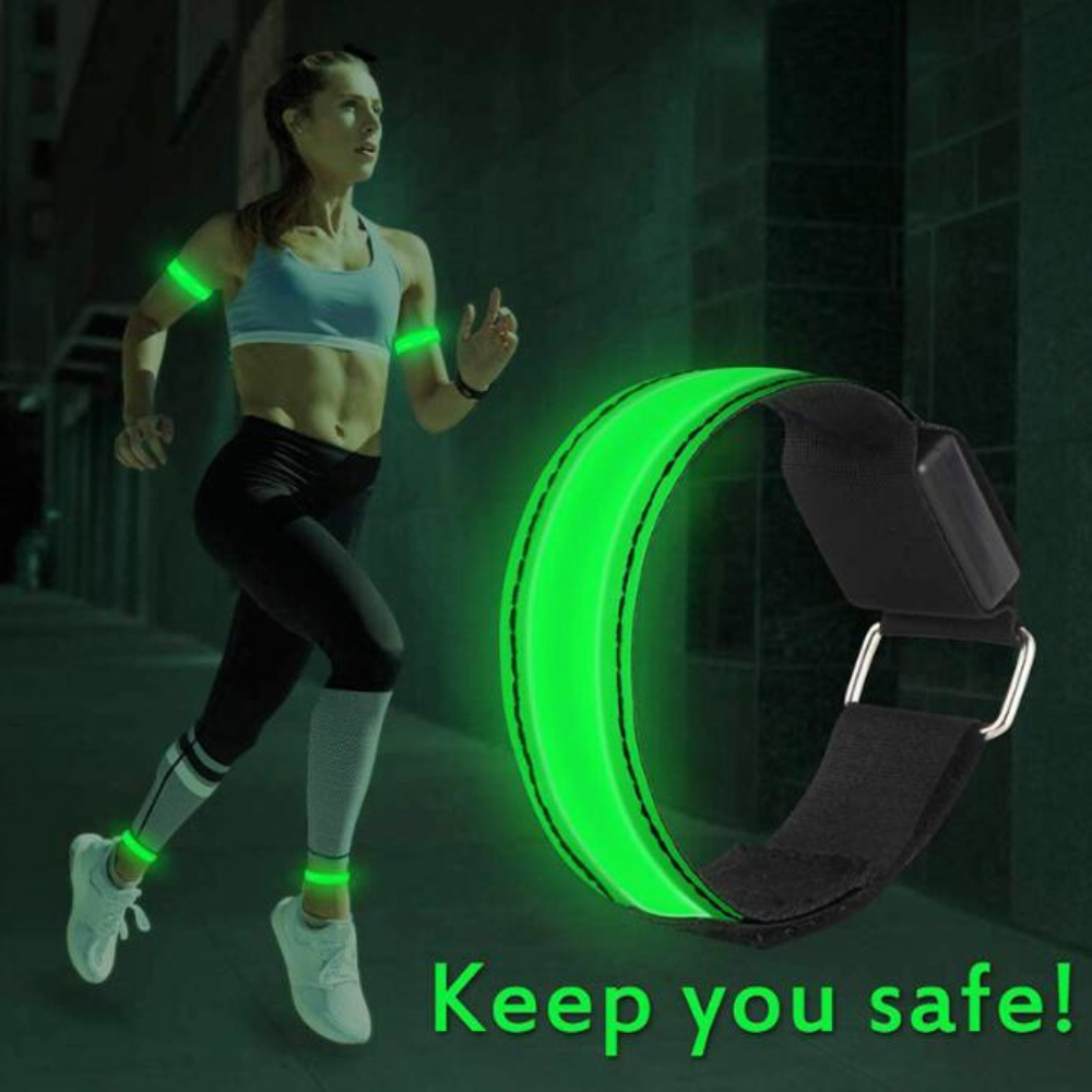 (On sale)(Fast delivery）Outdoor LED Night Run Light Bracelet Safety ...