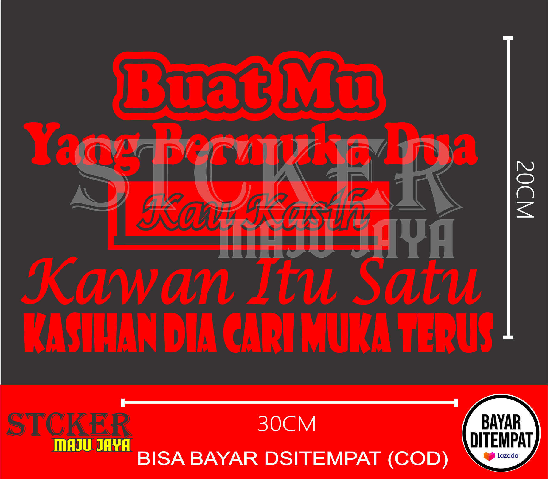 Stiker mobil variasi hiasan terbaru tulisan kata2 BUAT MU YANG BERMUKA ... Stiker mobil variasi hiasan terbaru tulisan kata2 BUAT MU YANG BERMUKA ...