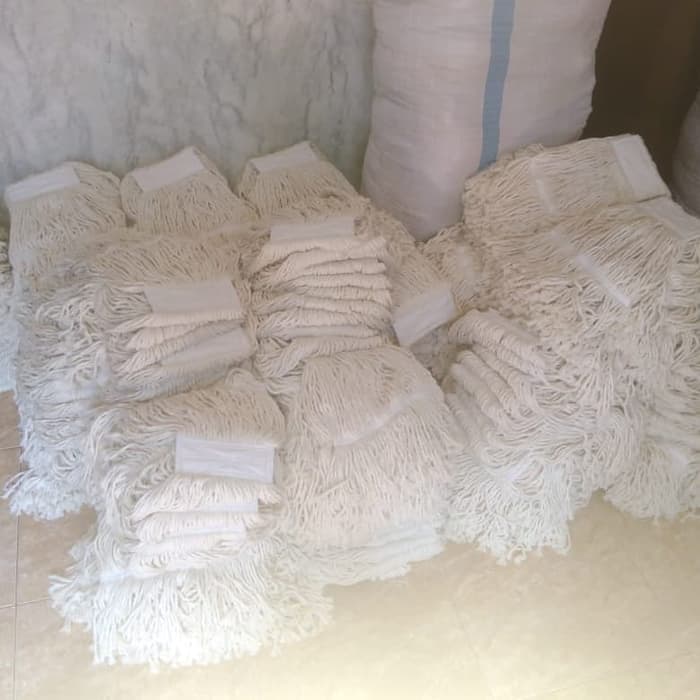 Kain Pel (Refill Mop) putih Isi Ulang Kain Pelan | Lazada Indonesia