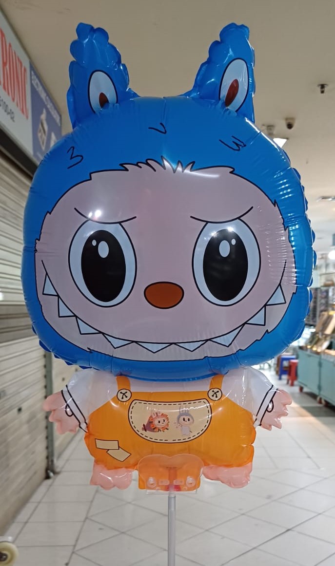 LED + (SEDANG) BALON STIK LABUBU SEDANG 35cm x 55cm. 1pak/20pc ...