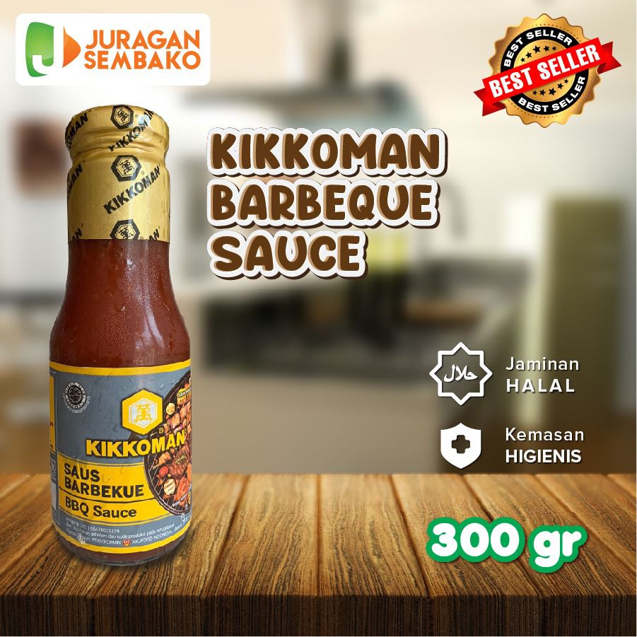 Kikkoman Barbeque Sauce [300g] | Lazada Indonesia