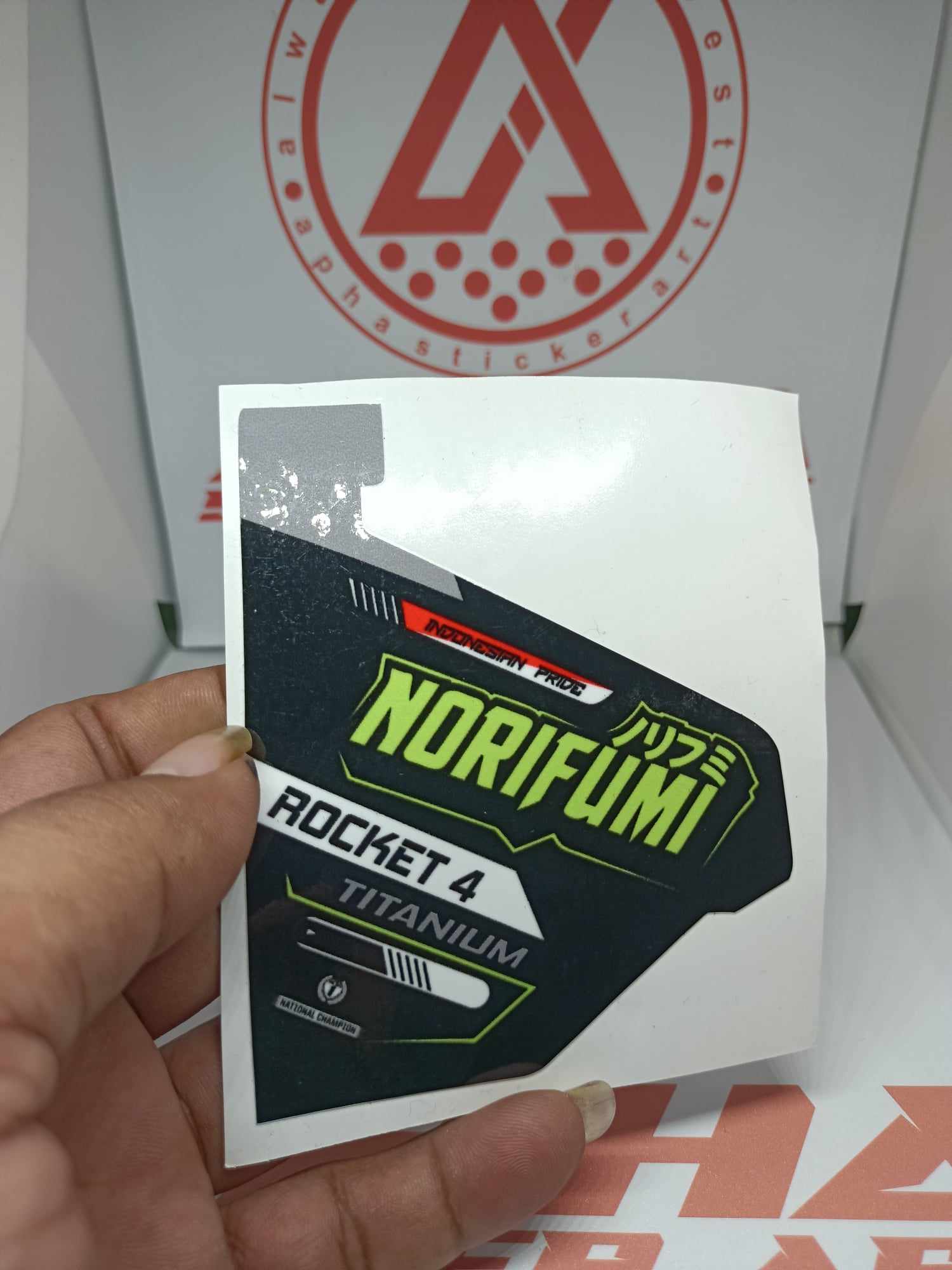 STIKER KNALPOT NORIFUMI ROCKET 4 | STICKER NORIFUMI | Lazada Indonesia