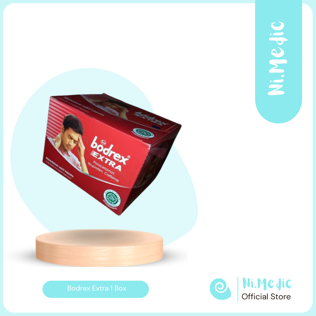BODREX EXTRA 1 BOX | Nimedic | Obat sakit kepala dan migrain | Lazada ...