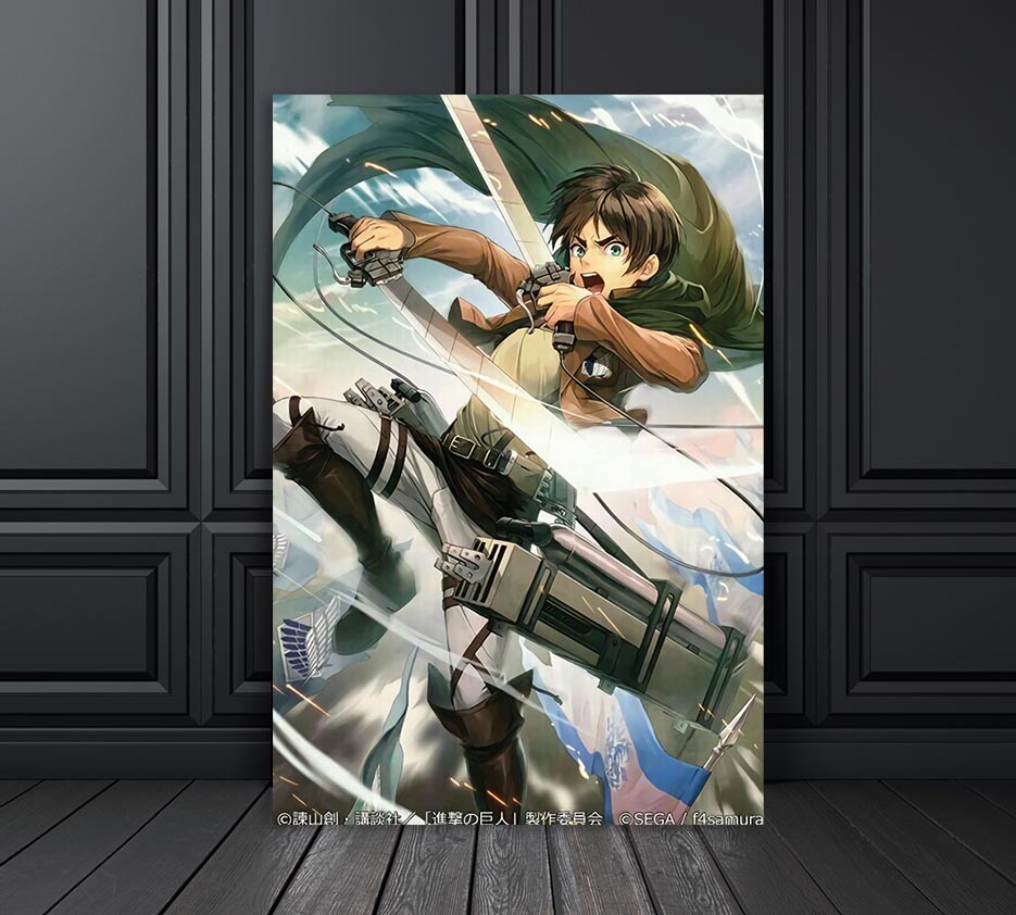 Hiasan Dinding Rumah Anime Attack on Titan/ Wall Decor AOT 9 mm ...