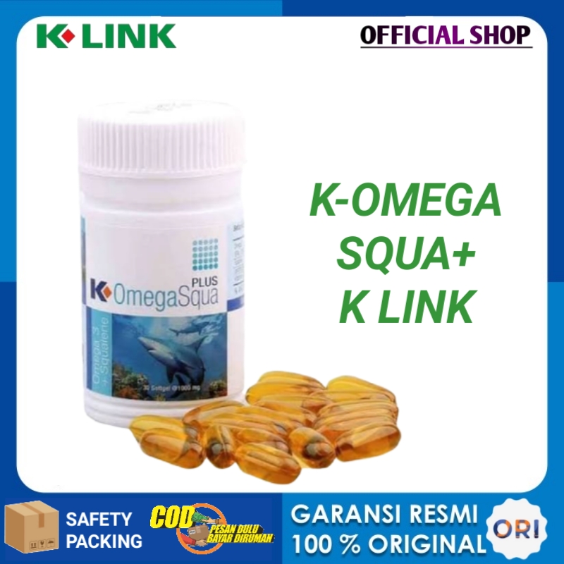 K OMEGA SQUA PLUS K LINK SUPLEMEN KESEHATAN TUBUH OMEGA SQUA 3 PLUS ...