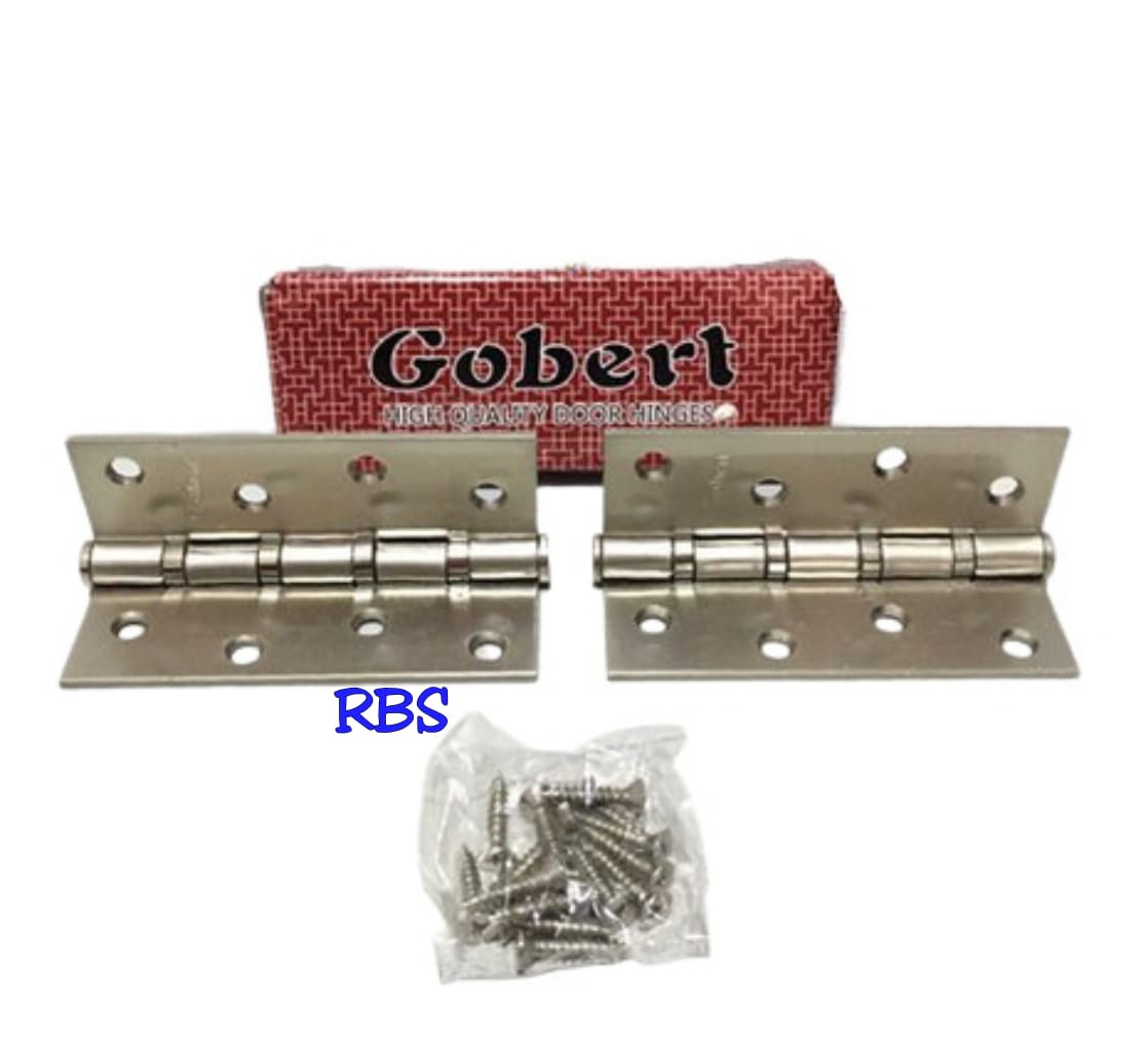 Engsel Besi Gobert 4 Inch - Engsel Pintu Jendela - Engsel Pintu Tebal ...