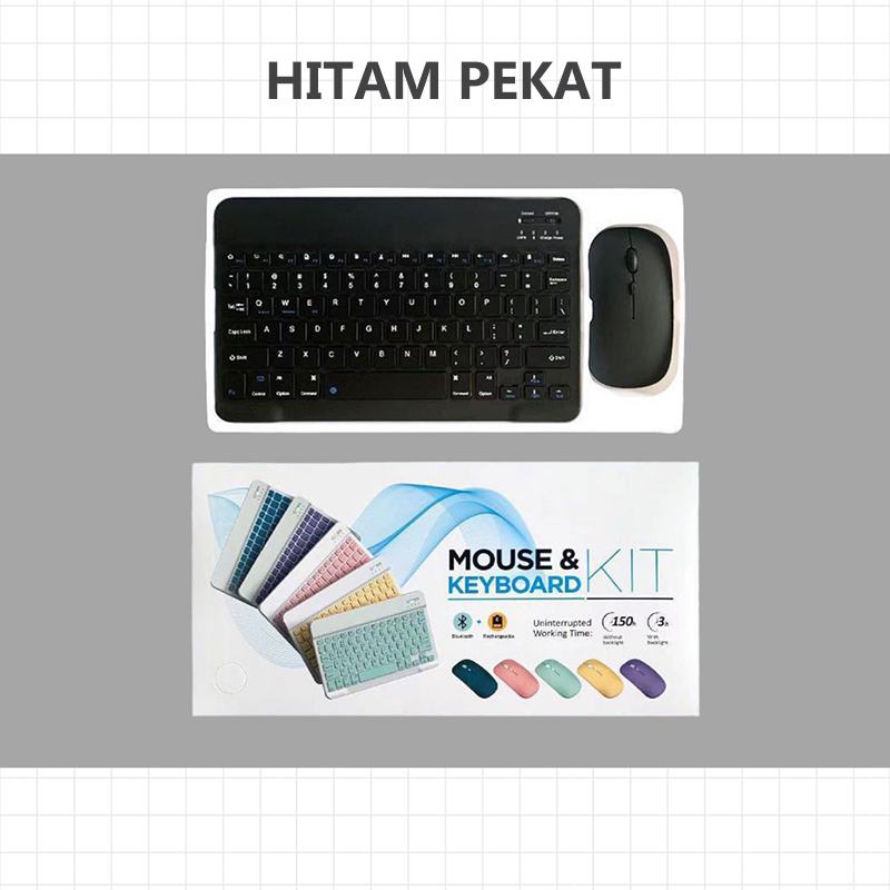 Keysky 10 Inch Backlit Backlight Wireless Keyboard And Mouse LED ...