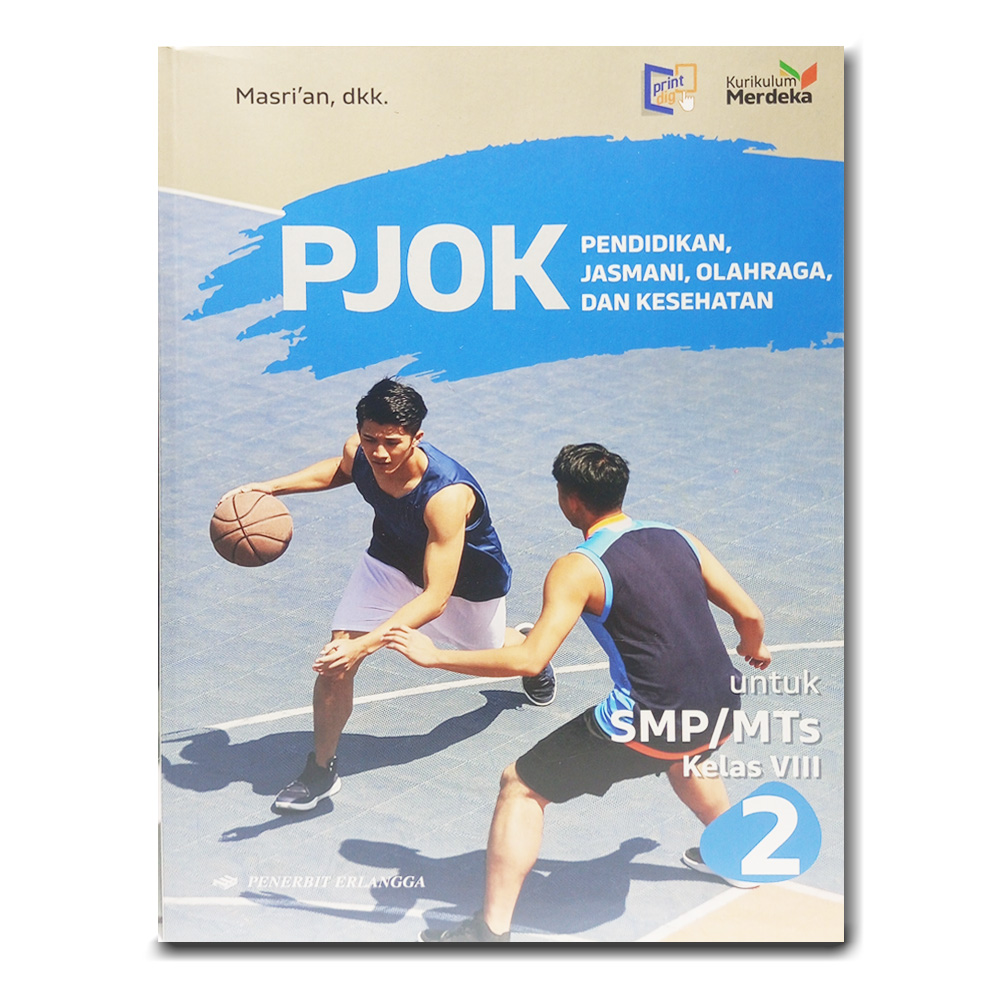 Buku PJOK Penjas 2 SMP kelas 8 KM Kurikulum Merdeka Masrian | Lazada Indonesia