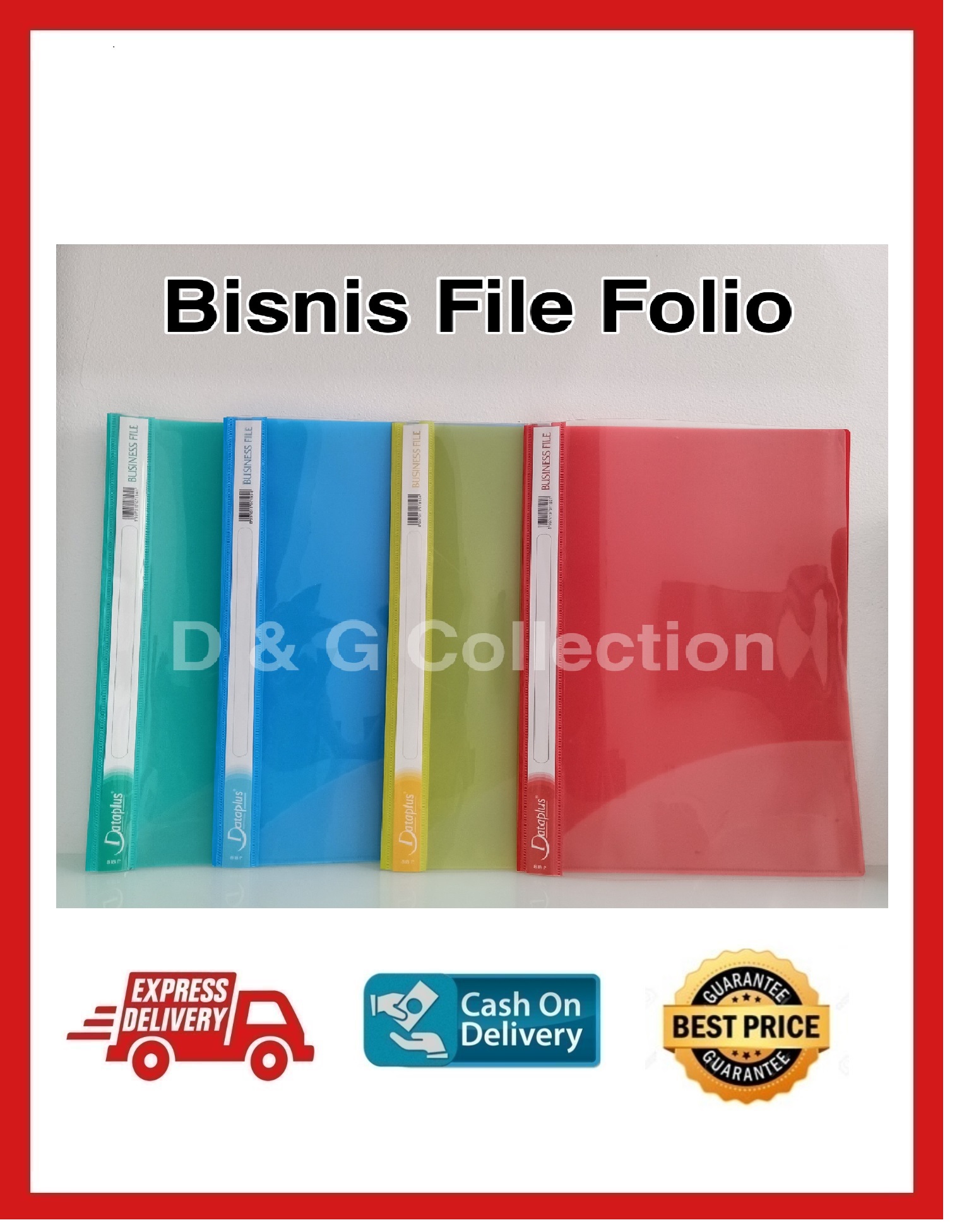 1 LUSIN MAP PLASTIK / BUSINESS FILE / BISNIS FILE | Lazada Indonesia