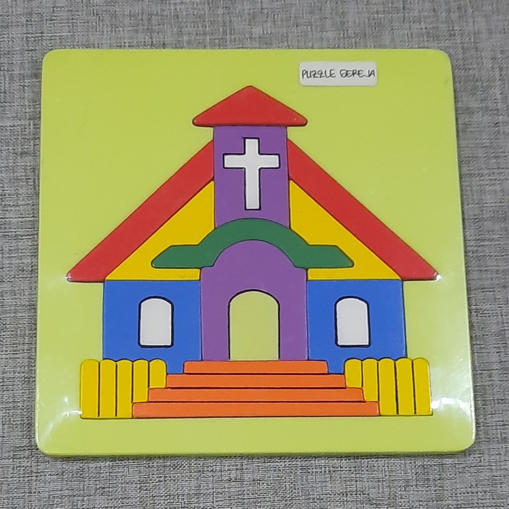 Puzzle Gereja | Lazada Indonesia