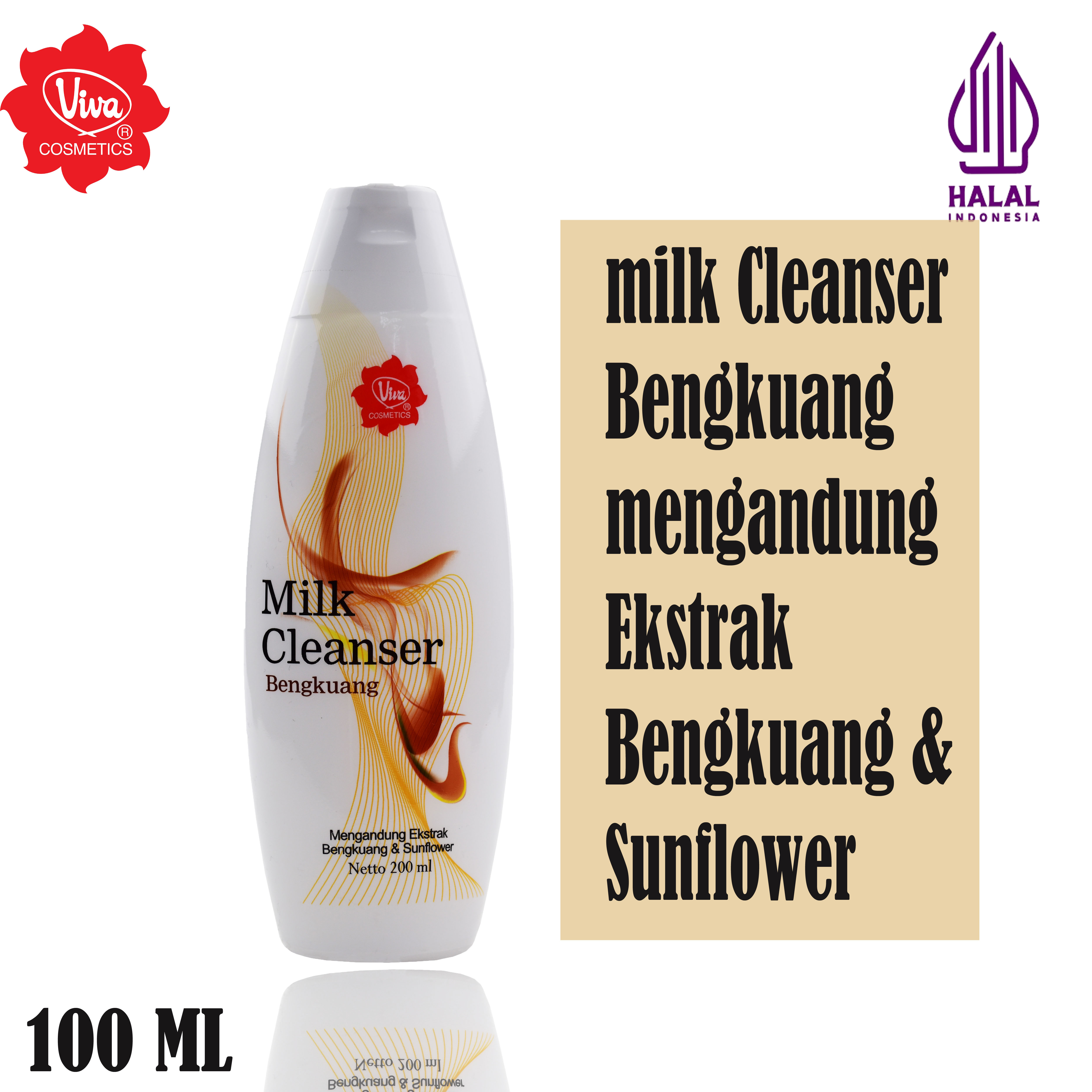 VIVA MILK CLEANSER BENGKOANG 100ml | Lazada Indonesia