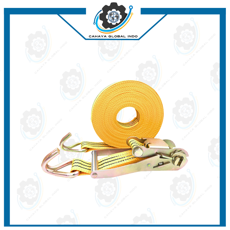 Ratchet Tie Down 2inch x 15M Cargo Lashing Belt - Tali Pengikat Barang ...